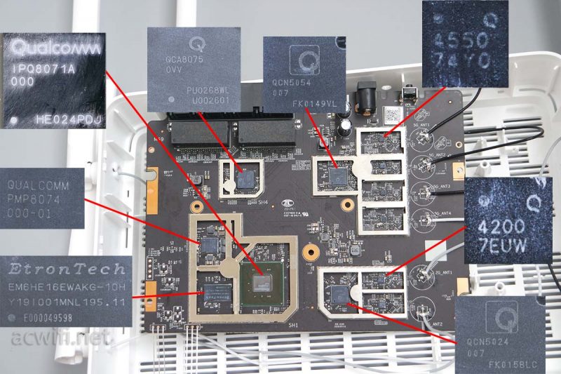 红米AX6拆机，旧款WIFI6无线路由器-路由器交流