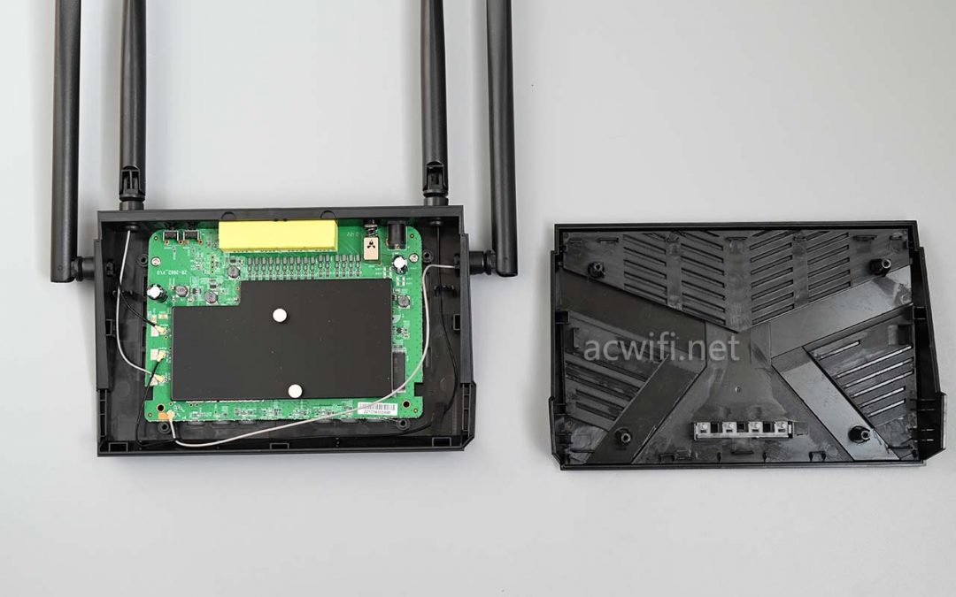 兆能ZN-AX1800Pro拆机 黑色版-路由器交流