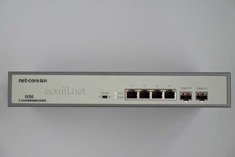 磊科GS6拆机，4x 2.5G+2x 10G交换机-路由器交流