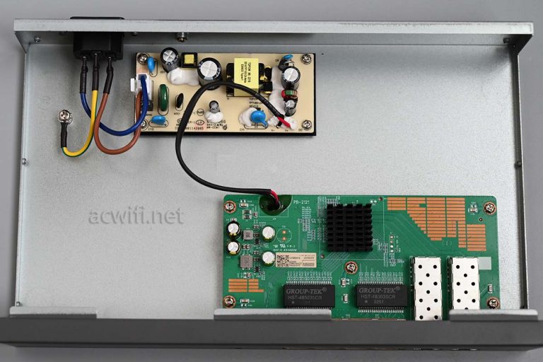 磊科GS6拆机，4x 2.5G+2x 10G交换机-路由器交流