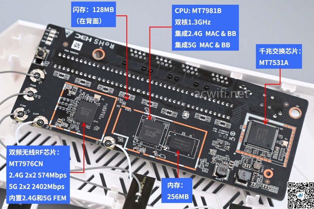 新华三（H3C）NX30 Pro路由器拆机和评测-路由器交流