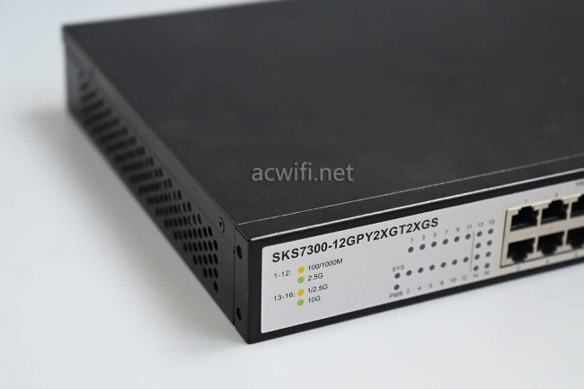 兮克万兆交换机SKS7300-12GPY2XGT2XGS拆机，网管交换机2.5G+10G光电组合-路由器交流