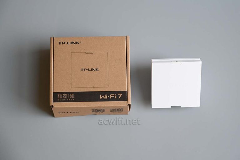 TP-LINK TL-7AP5100HI-PoE拆机WI-Fi 7 双频BE5100面板AP-路由器交流