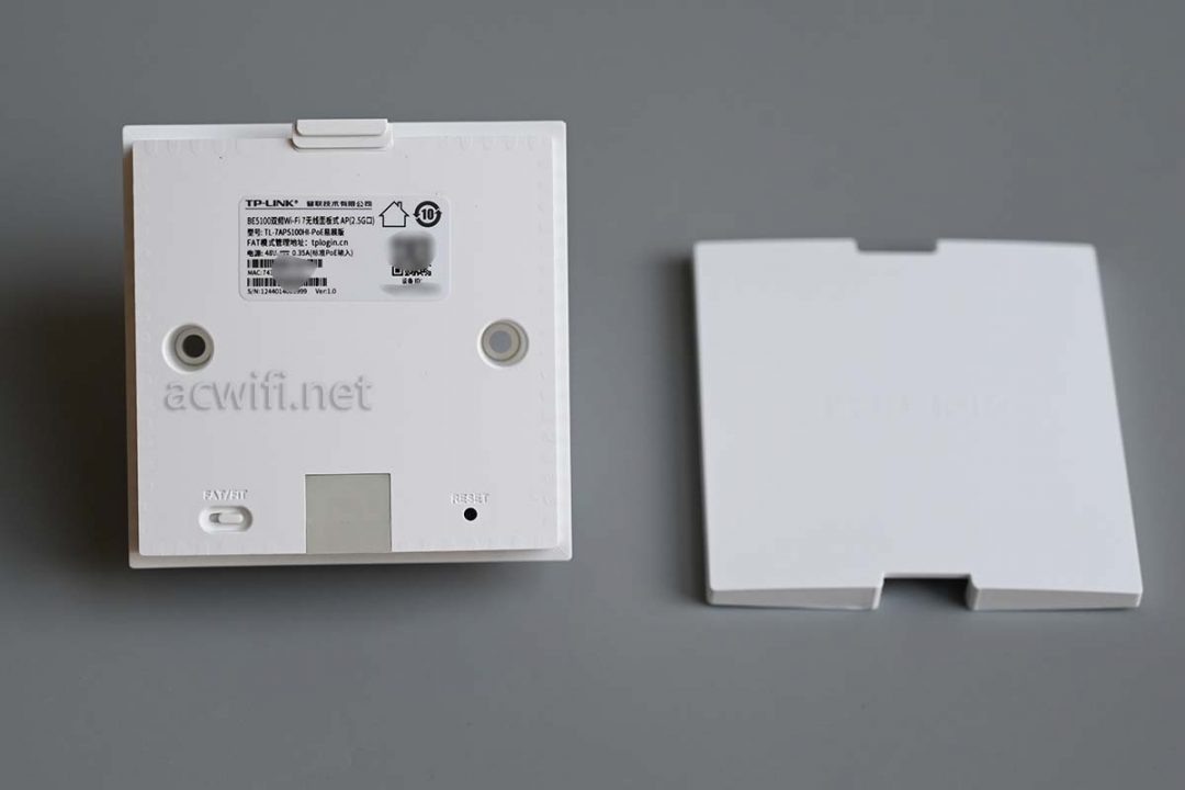 TP-LINK TL-7AP5100HI-PoE拆机WI-Fi 7 双频BE5100面板AP-路由器交流