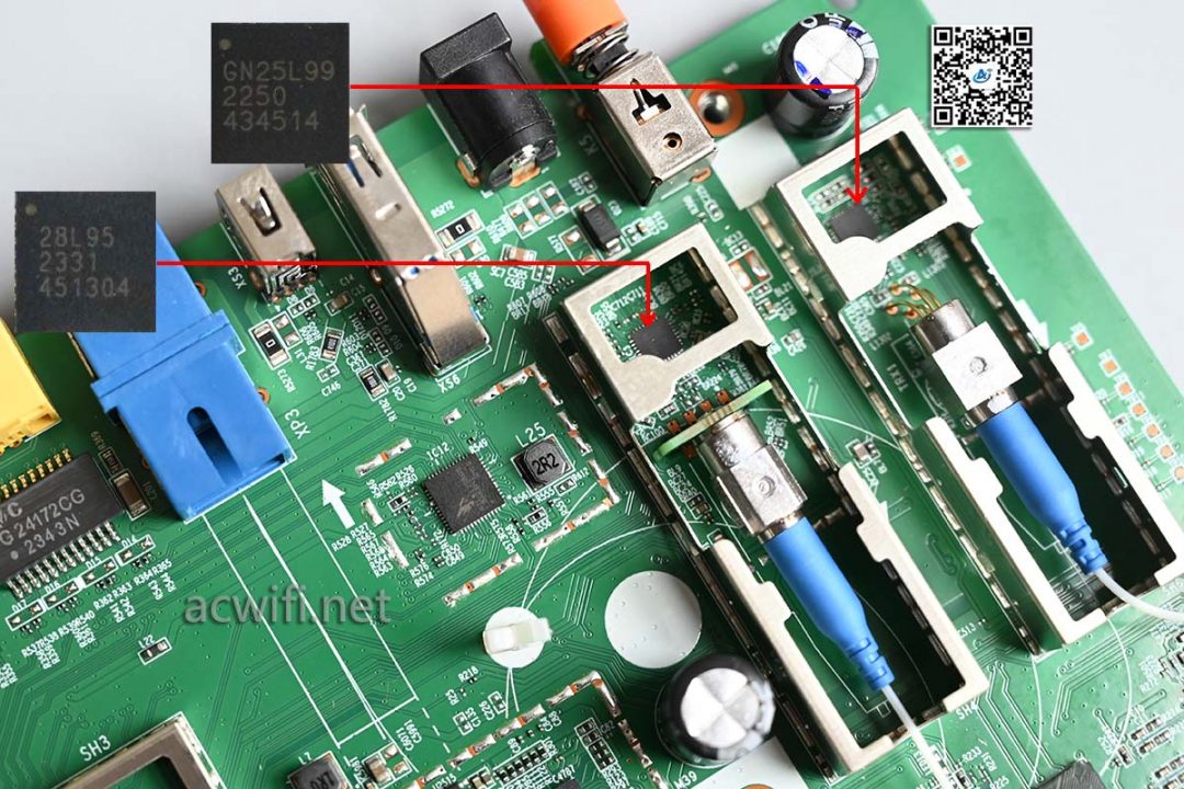 烽火HG3142F主光猫和HG6371F子光猫拆机-路由器交流