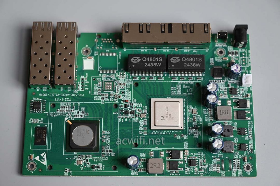六口全万兆轻网管交换机联果LG510S-4T2XS拆机-路由器交流