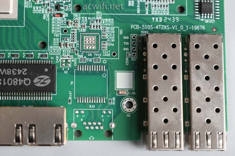 六口全万兆轻网管交换机联果LG510S-4T2XS拆机-路由器交流