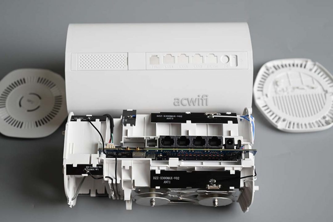 通则ZLT X300 MAX 5G CPE拆机，三频BE19000支持6G和N79-路由器交流
